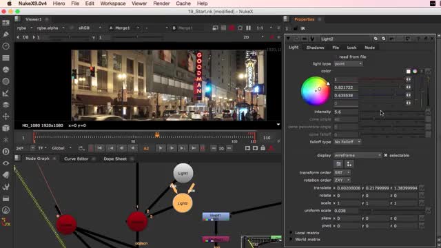 Creating a Futuristic Set Extension in NUKE | Pluralsight - نماشا