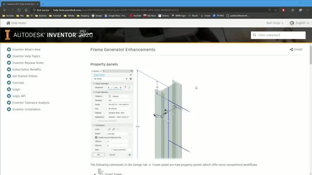 امکانات جدید Autodesk Inventor Pro 2021 - نماشا
